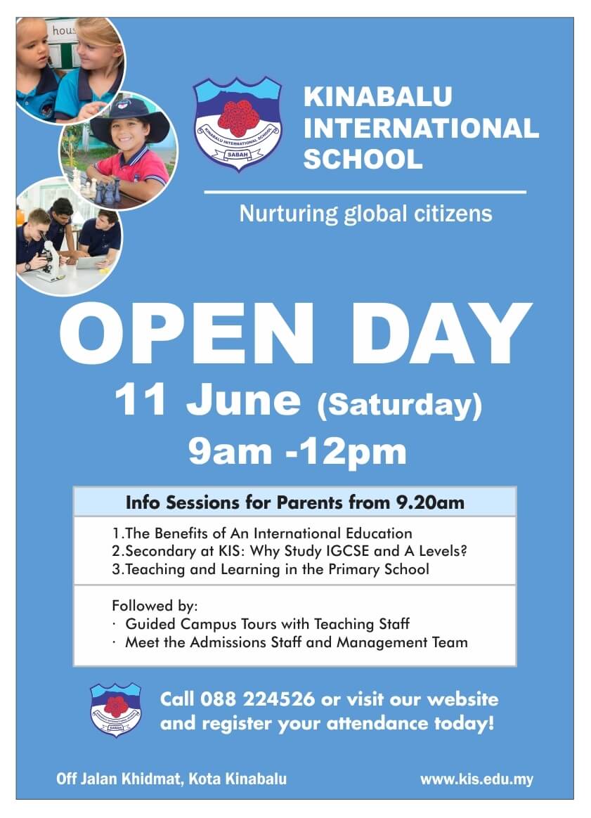 Open Day Flyer KIS Newsletter