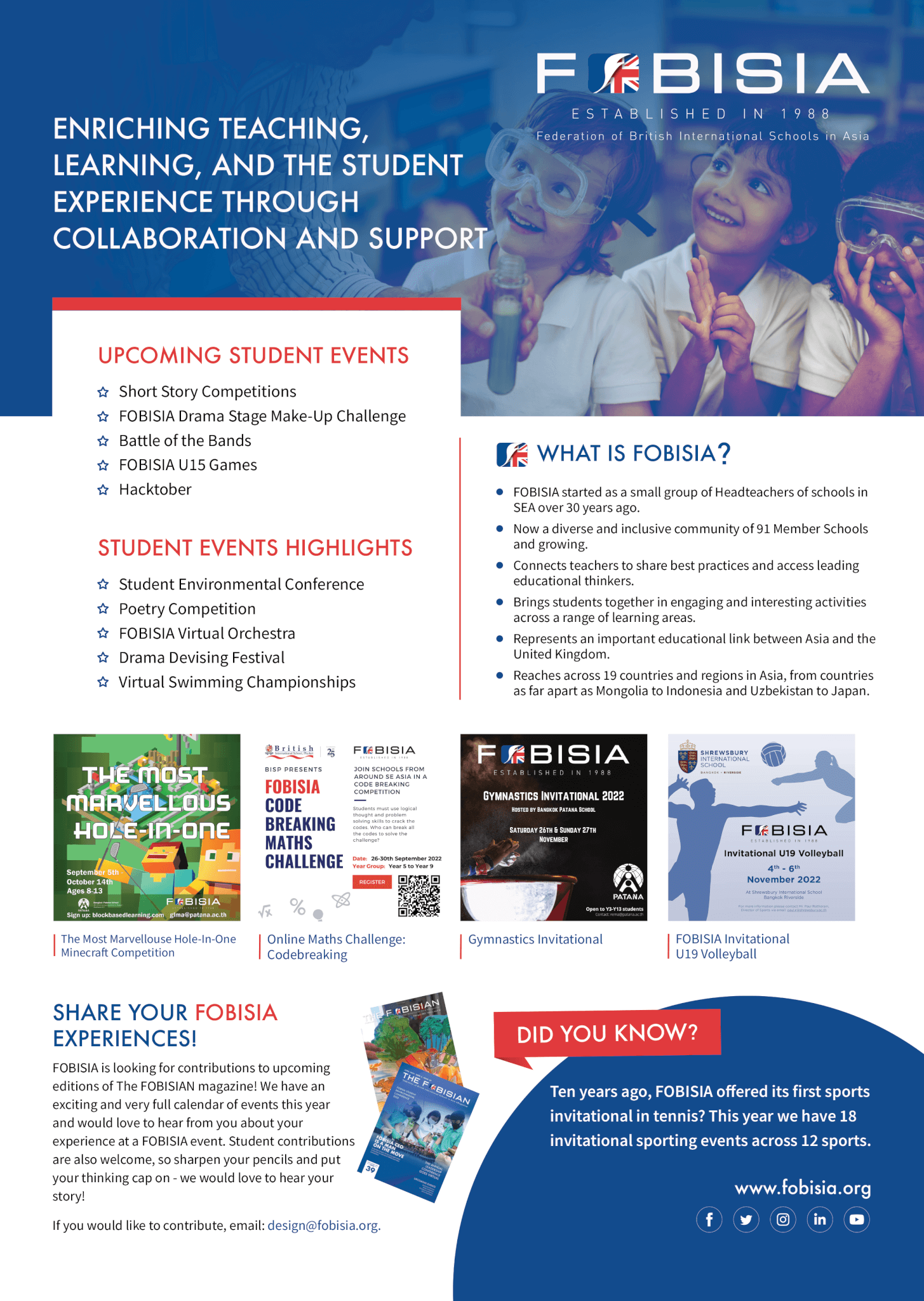 2022-09-SchoolNewsletter - KIS Newsletter