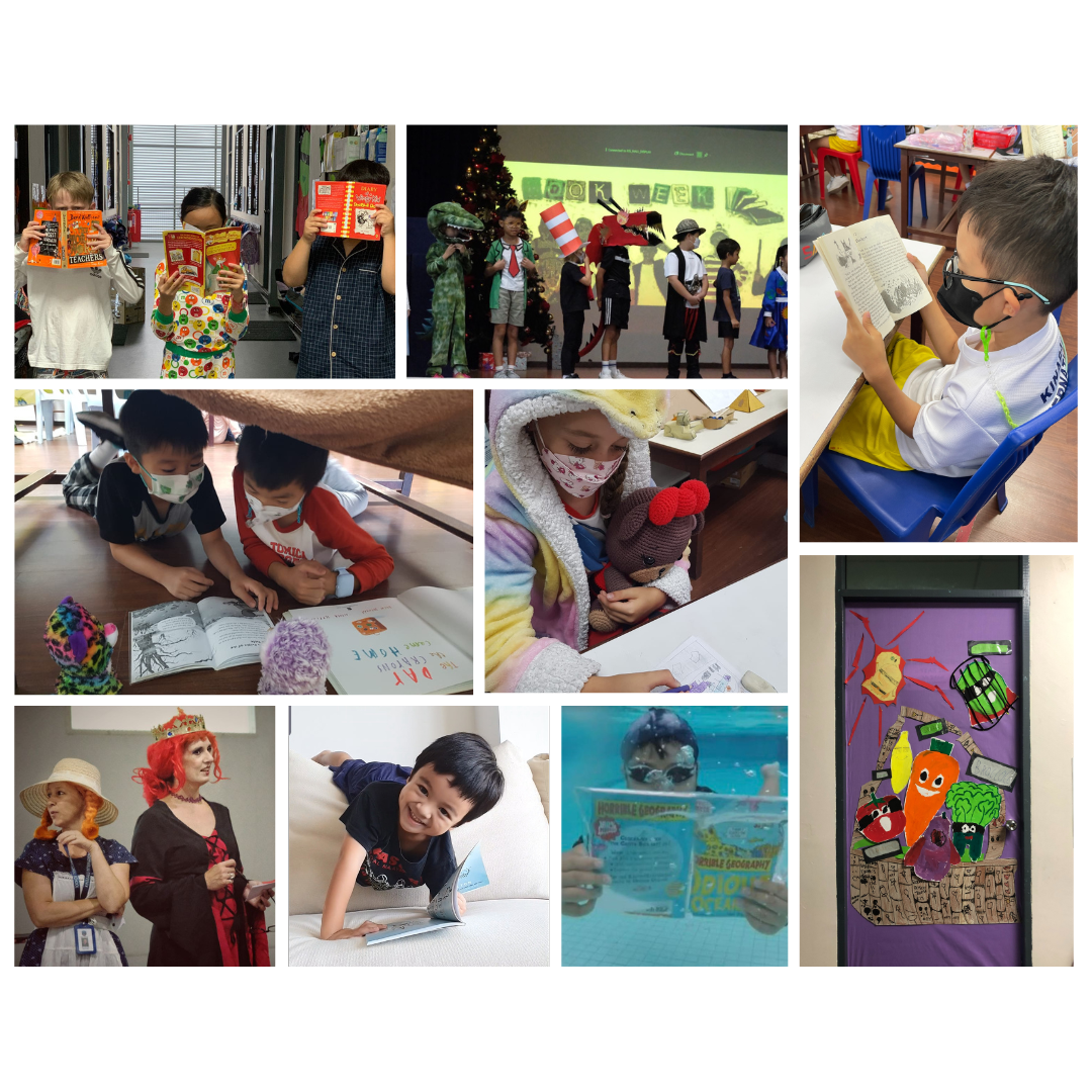 BOOK WEEK COLLAGE HOP - KIS Newsletter